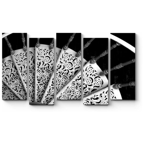 Модульная картина Винтажная лестница210x121