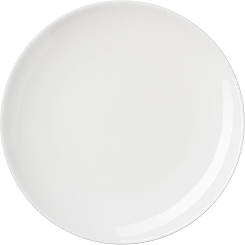Тарелка мелкая без борта "Кунстверк"; фарфор; D=20, H=2см; белый 03011062