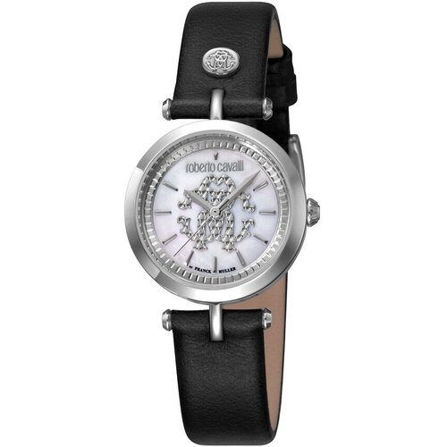 Наручные часы Roberto Cavalli by Franck Muller Logomania, серебряный