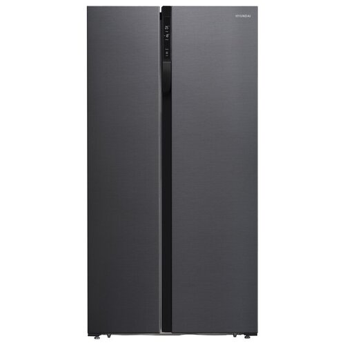 Холодильник HYUNDAI CS5003F, черная сталь