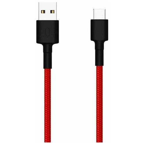 Кабель Xiaomi USB A-->Type-C 1m Braided Wire Version Red SJV4110GL