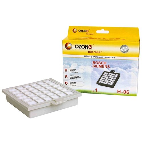 OZONE Фильтр HEPA H-06, белый, 1 шт.