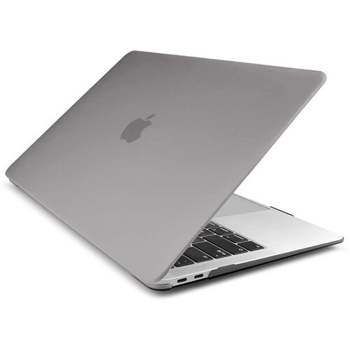 Чехол для MacBook Air 13 2020-2018 A1932, A2179, A2337 M1, пластик, серый