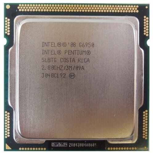 Процессор Intel Pentium G6950 Clarkdale LGA1156,  2 x 2800 МГц, HP