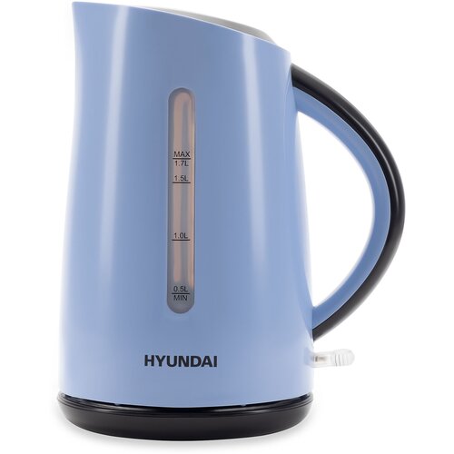 Чайник HYUNDAI HYK-P2028 голубой/серый