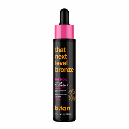 B.TAN, Капли-концентрат ДГА that next level bronze tanning glow drops, 30 мл