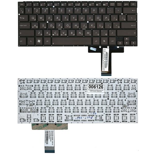 Клавиатура для ноутбука Asus NSK-UQG0R черная с поддержкой подсветки