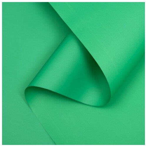 Пленка матовая, базовые цвета, зелёная, 57см*10м