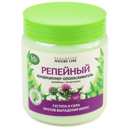Iris Кондиционер-ополаскиватель "Репейный" серии EXCLUSIVE NATURE LINE, 500 мл