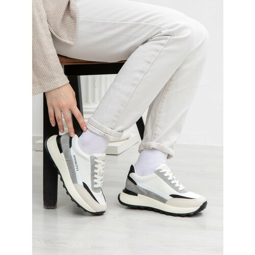 Кроссовки Lonza footwear, полнота 6, размер 39, белый