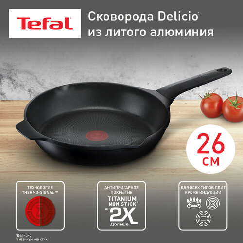 Сковорода Tefal Delicio, диаметр 26 см, E2320574