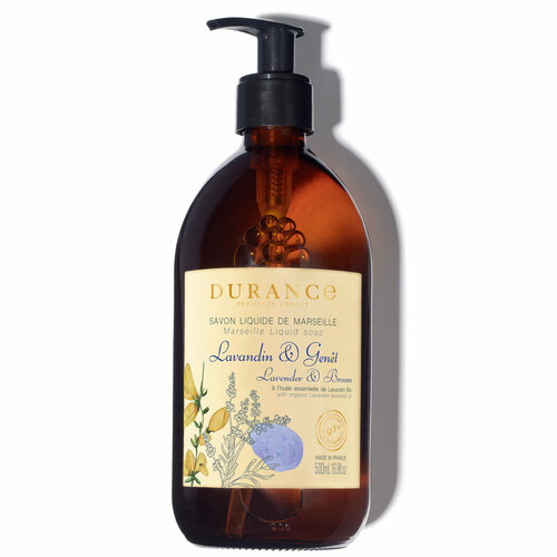 Durance / Марсельское жидкое мыло для рук и тела Лаванда и травы Прованса 500мл. / Lavender & Broom