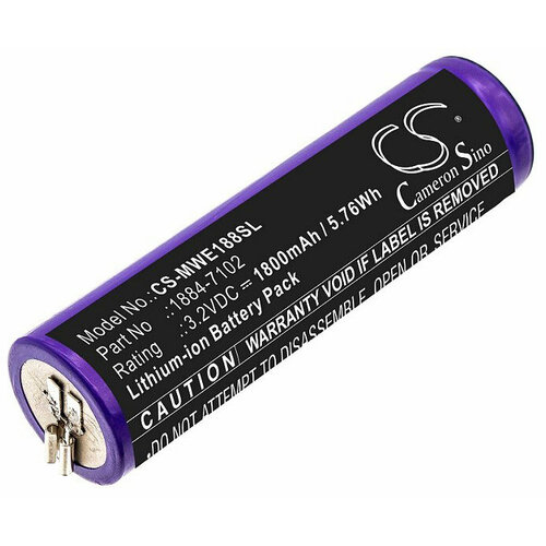 Аккумуляторная батарея CameronSino CS-MWE188SL для триммера Moser Ermila 1884, 1885 (1884-7102) 1800mAh