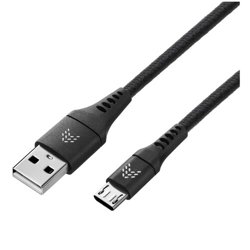 Зарядный кабель ROCKET Contact USB-A/Micro-USB 1м, тканевая оплётка