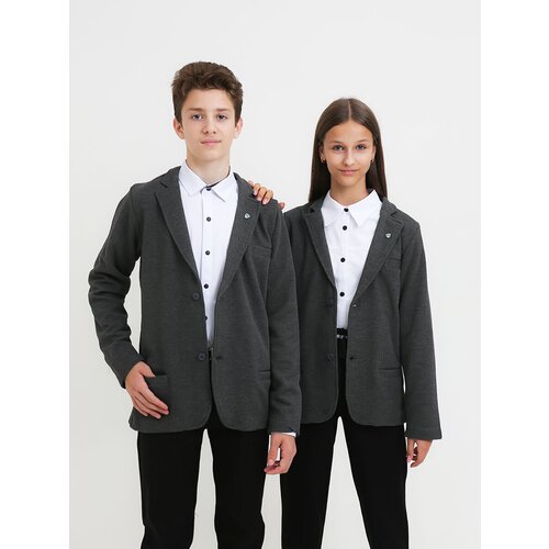  пиджак Formaschool, размер 164/14, серый