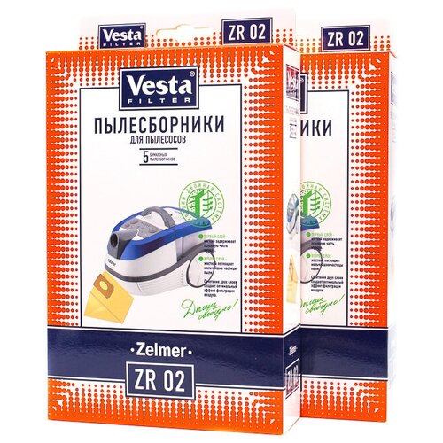 Vesta filter ZR 02 Xl-Pack комплект пылесборников, 10 шт