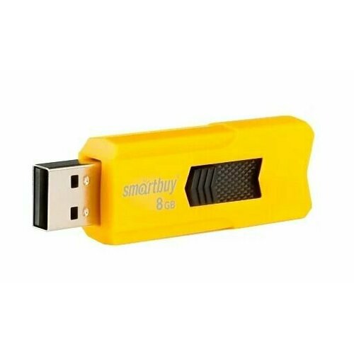 USB Флеш-накопитель Smartbuy STREAM 8 Гб оранжевый-черный
