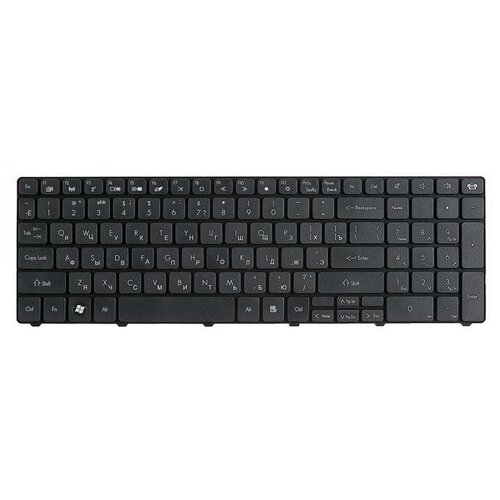 Клавиатура для ноутбука Packard Bell LM81 LM85 LM86 (Черная)
