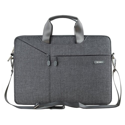 Сумка для ноутбука WiWU City commuter bag 13,3", серый