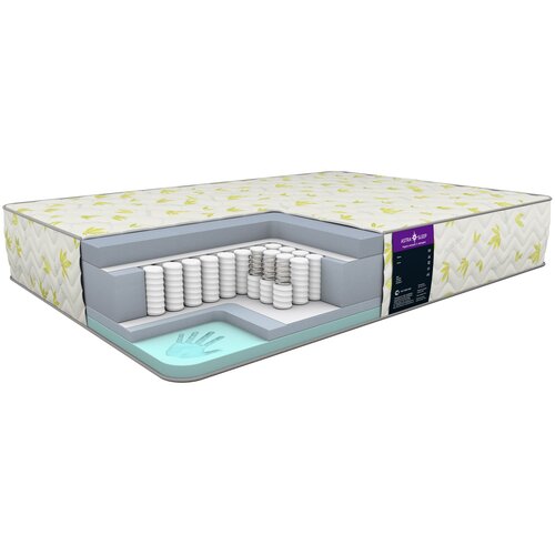 Пружинный независимый матрас Astra Sleep Memory High 29 S500 110х195 см