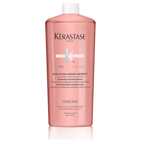 Kerastase Chroma Absolu Riche Chroma Respect - Шампунь-Ванна для окрашенных толстых волос 1000 мл.