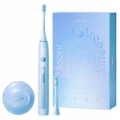  вибрационная зубная щетка Soocas X3 Pro,  CN, голубой