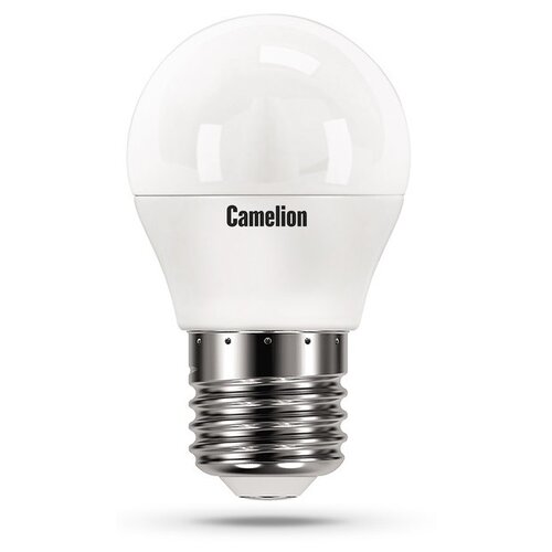 Лампа светодиодная Camelion 13373, E27, G45, 80 Вт, 6500 К