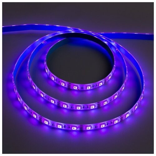 Cветодиодная лента Ecola PRO 5 м, IP65, SMD5050, 60 LED/м, 14.4 Вт/м, 12 В, RGB