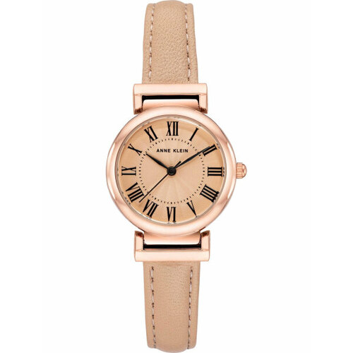 Наручные часы ANNE KLEIN Leather, розовый, золотой