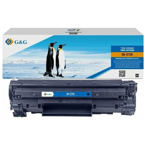 G&G Картридж совместимый SEINE G&G GG-C728 Cartridge 728 черный 2.1K