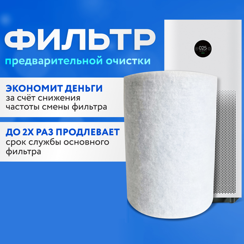 Фильтр для очистителя воздуха Xiaomi mi air purifier 4 Lite предварительной очистки. (Префильтр)