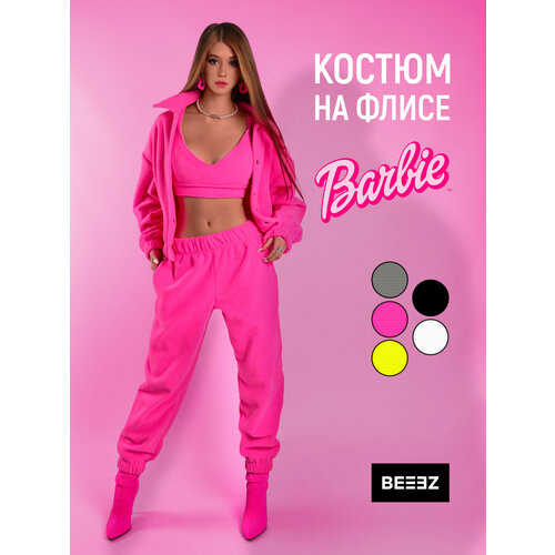 Спортивный костюм BEEEZ, размер 42, фуксия