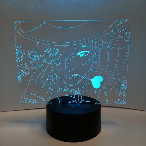3D светильник-ночник, лампа по игре: Genshin Impact, Геншин Импакт, Лини
