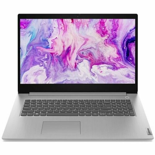 Ноутбук Lenovo IdeaPad 3 17 82H900EFUS, 17.3", Intel Core i7 1165G7 2.8 ГГц, 12ГБ, 128ГБ SSD, Intel Iris Xe Graphics , Win10, серый