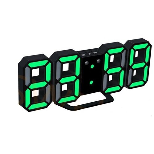 3D светодиодные цифровые часы, электронные настольные часы, будильник, настенные