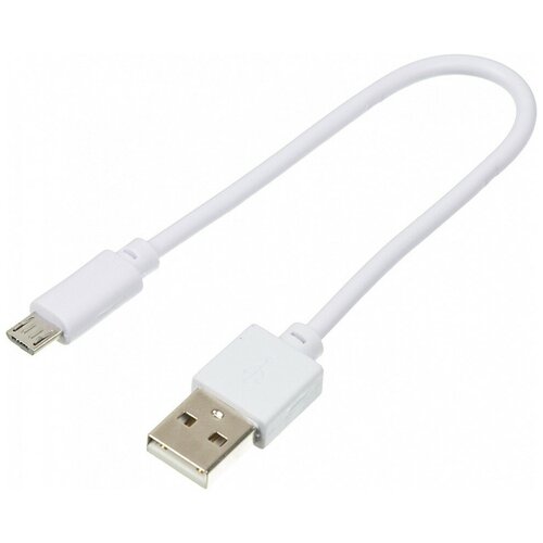 Кабель Digma USB A(m) micro USB B (m) 0.15 м, белый