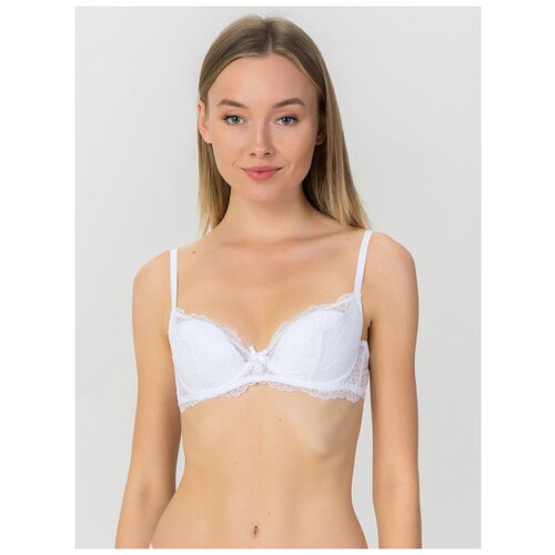 Бюстгальтер Innamore Basic Lace , размер 4С (80С), белый, экрю