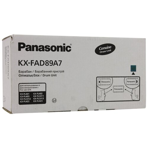 Блок фотобарабана Panasonic KX-FAD89A KX-FAD89A7 ч/б:10000стр. для KX-FL403RU Panasonic