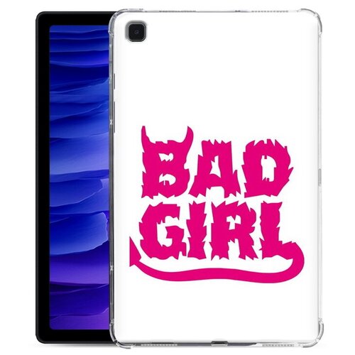 Чехол задняя-панель-накладка-бампер MyPads плохая девочка для Samsung Galaxy Tab A7 10.4 SM-T500 (2020)/Samsung Galaxy Tab A7 10.4 SM-T500/T505 (2020) противоударный