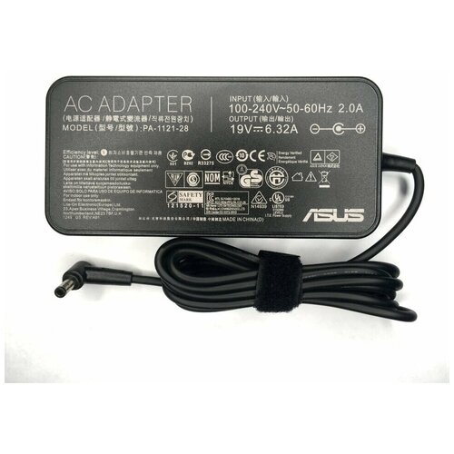 Блок питания (зарядное устройство) для ноутбука Asus N56B 19V 6.32A (5.5-2.5) 120W Slim