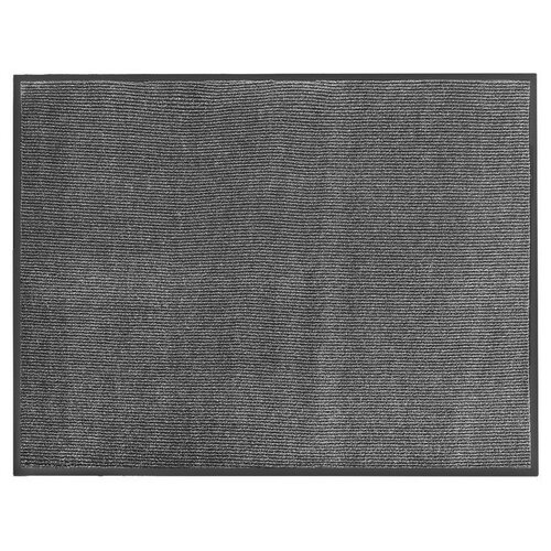 Коврик придверный Sima-land влаговпитывающий, ребристый, "Комфорт", 90х120 см, цвет серый (2875180)