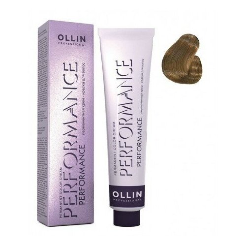Ollin Professional 8/3 крем-краска для волос стойкая - светло-русый золотистый Performance , 60 мл