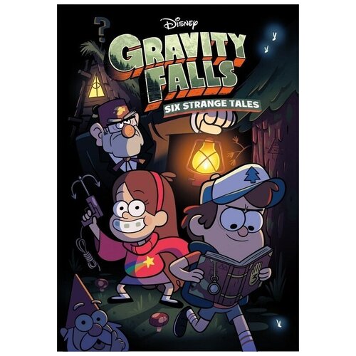 Плакат, постер на бумаге Гравити Фолз (Gravity Falls), Джо Питт, Джон Аошима, Аарон Спринджер. Размер 42 х 60 см