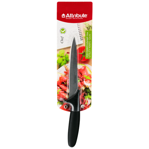 Набор ножей Attribute Chef, лезвие: 12 см, черный