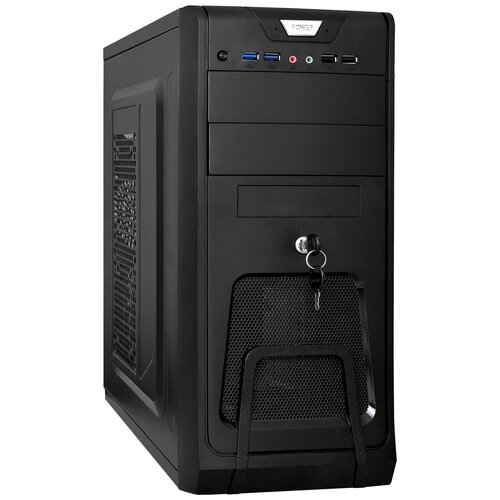 Компьютерный корпус ExeGate CP-603UB 450 Вт, черный