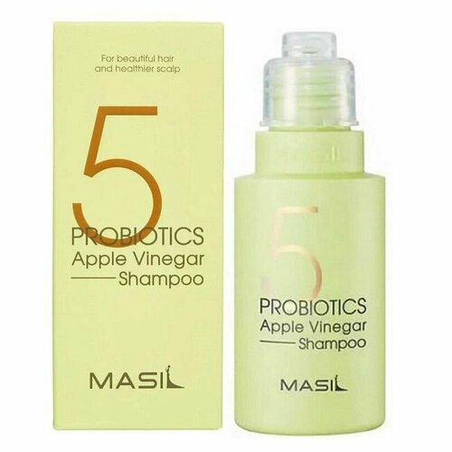 MASIL Шампунь против перхоти 5 Probiotics Apple Vinegar Shampoo (50 мл)