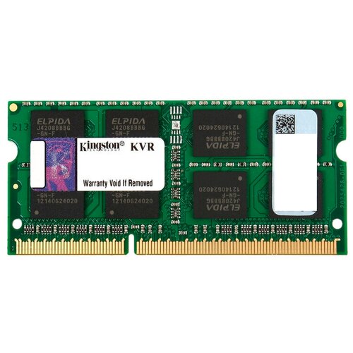 Оперативная память Kingston 4 ГБ DDR3 1600 МГц SODIMM CL11 KVR16S11/4