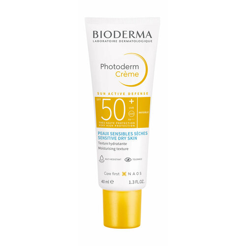 BIODERMA LABORATOIRE DERMATOLOGIQUE Фотодерм крем солнцезащитный для лица SPF 50+, 40 мл