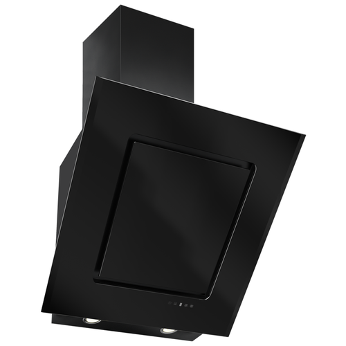 Наклонная вытяжка ELIKOR Модерн Оникс 60, цвет корпуса черный, цвет окантовки/панели черный