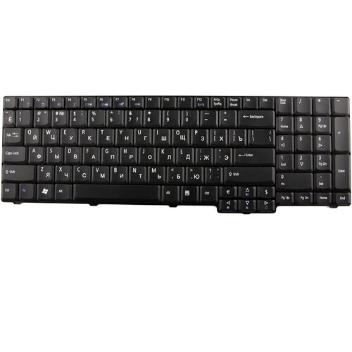 Клавиатура для Acer 9300 9400 7000 5735 6930G Черная p/n: NSK-AFC2R, NSK-AFE0R, NSK-AFF0R